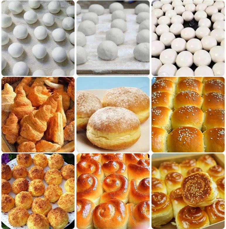 Roller Dough Dividing Machine Bagel Dough Divider Machine Dough Round ...