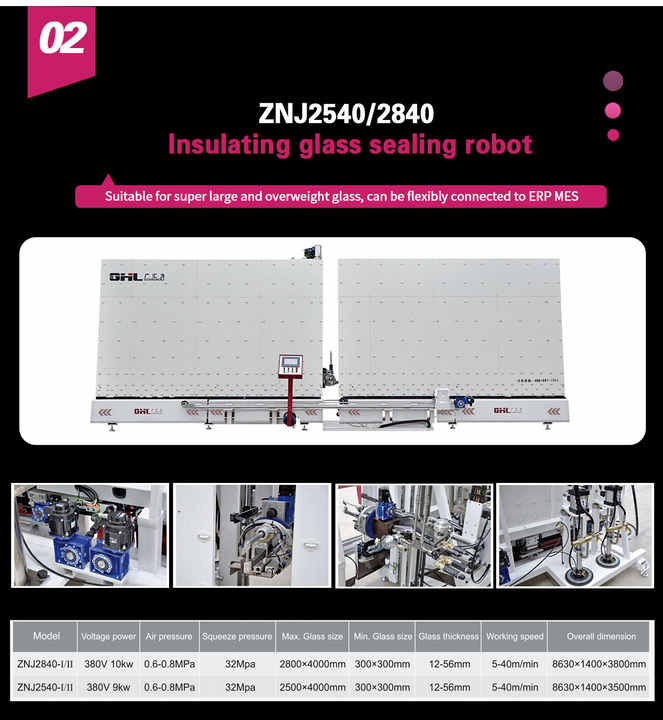 Fully Automatic Chinese GHL Controlled Insulating Glass Sealing Robot ...