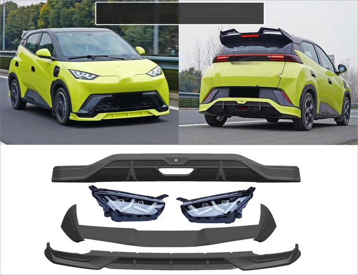 FOR BYD Seagull 2024 Upgrade Auto Parts Accessories Exterior Bodykit ...