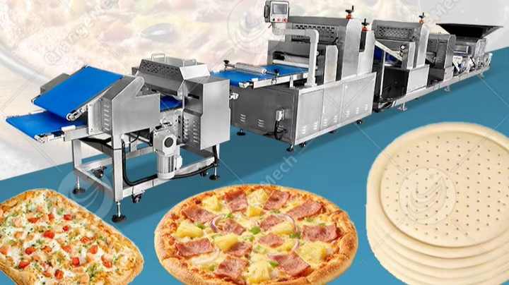 ORME Industrial Pizza Make Production Equipment Automatic Cheese Pizza ...