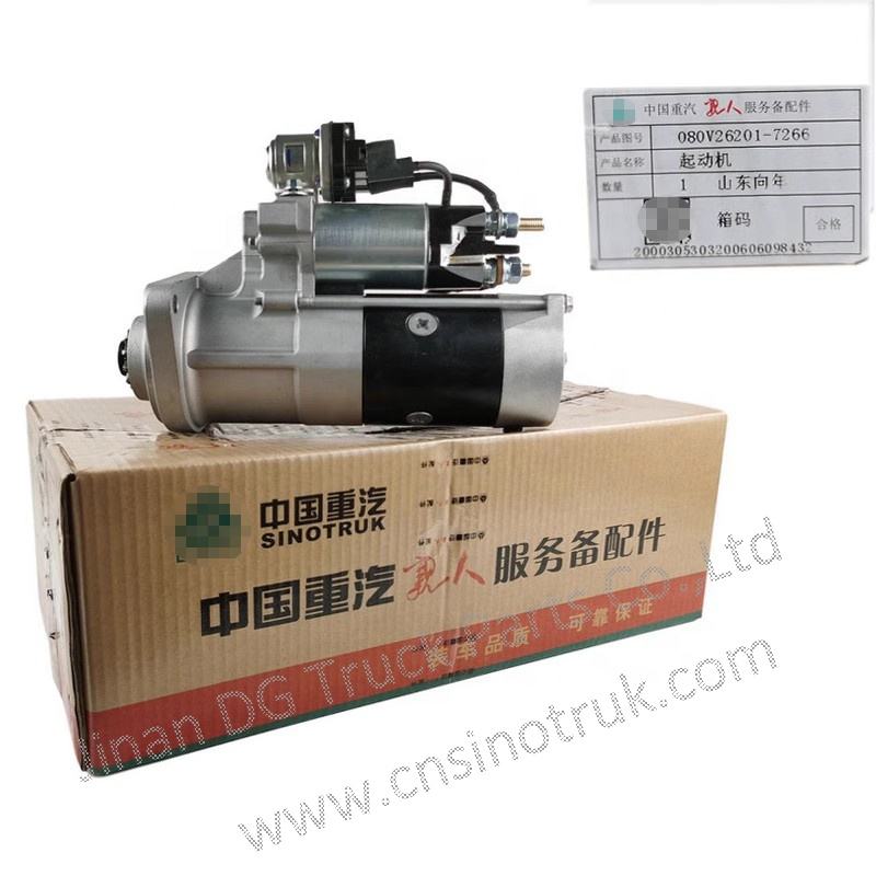 Sinotruk HOWO T5g T7h Tx Sitrak C5h C7h Truck Spare Parts 080V26201-7266 Starter Motor| Alibaba.com