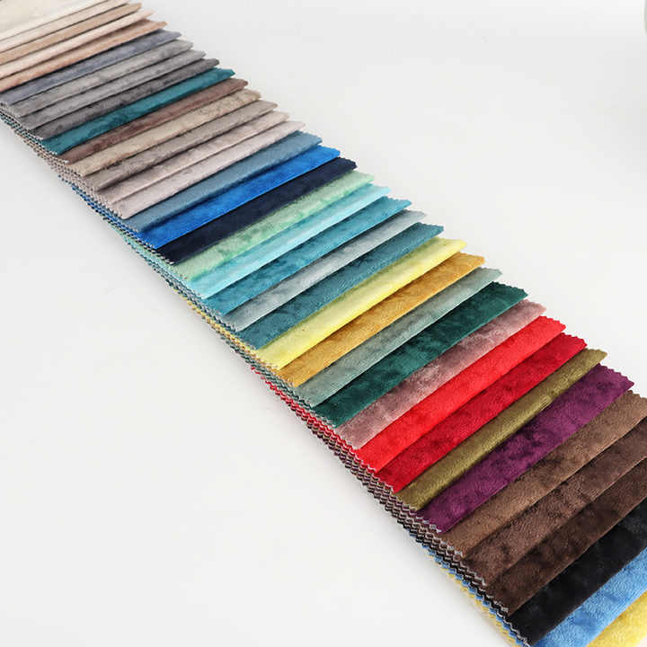 Crushed Velvet Fabric Microfiber Upholstery Velour Types - Buy Crushed ...