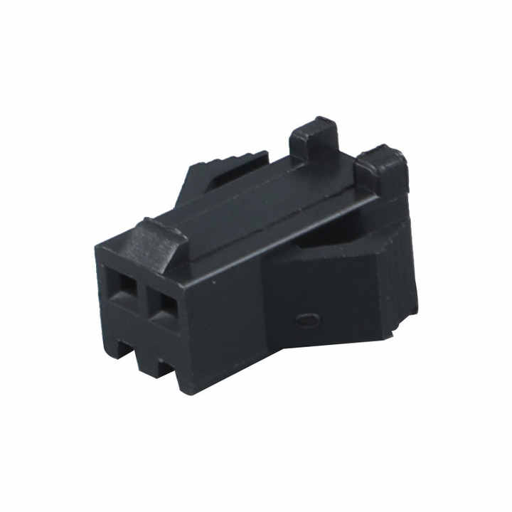 2P JST SM Series Connector 2.5MM White Black Color SMR-02V SMP-02V