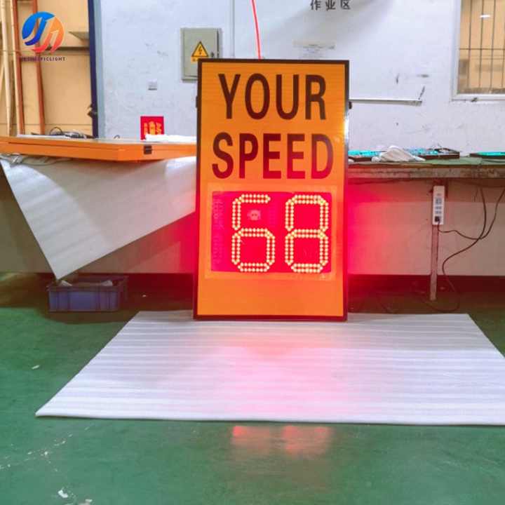 Factory Direct Radar Speed Sign with Customized Shaped Solar Powered ...