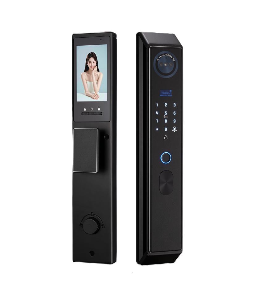 Tuya Wi-Fi Zigbee Smart Door Lock 3D Face Palm Vein Fingerprint ...