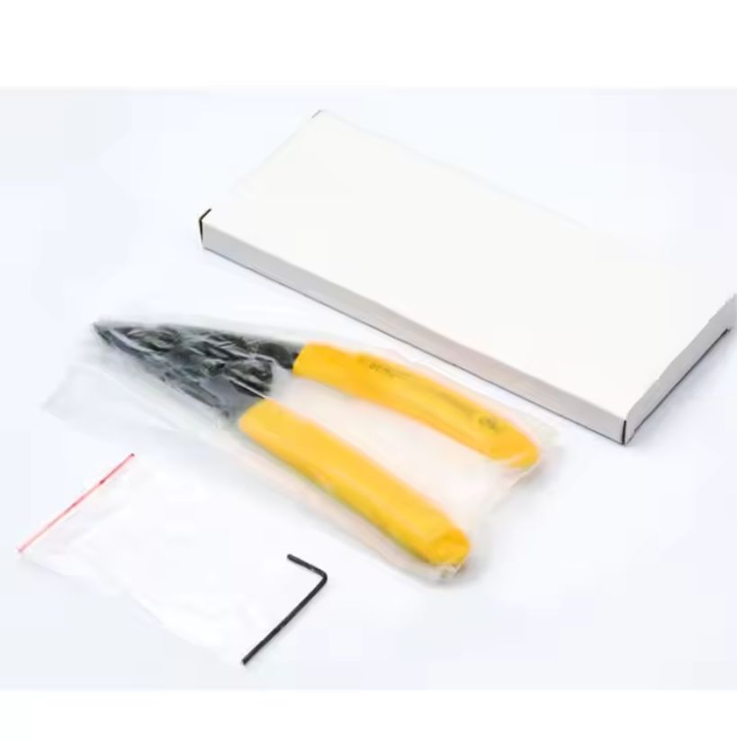 Fiber Optic Stripper FTTH Miller Tripper Aluminum Yellow Strips 125μm ...