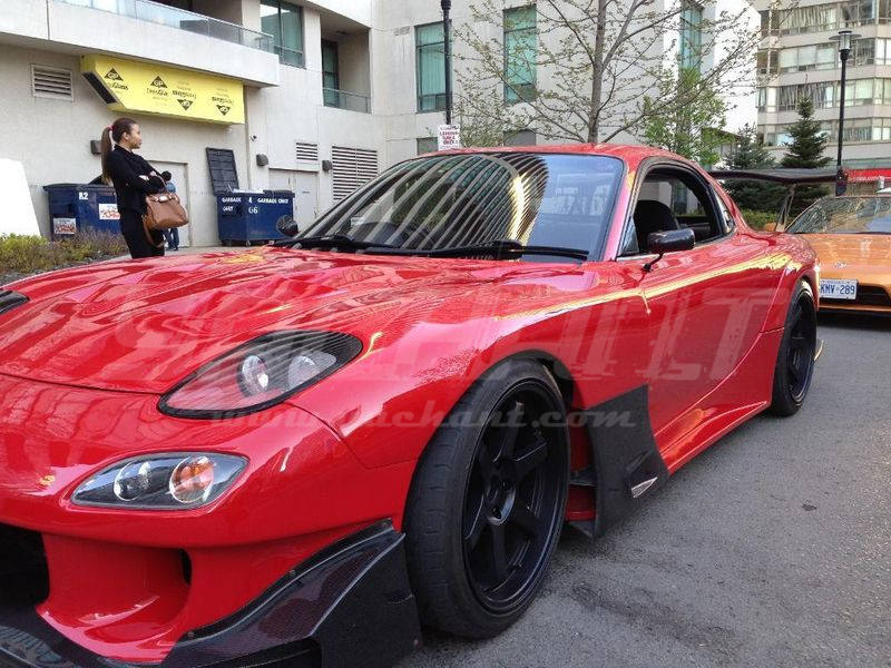 High-quality Fiber Glass Body Kit for 1992-1997 RX7 FD3S