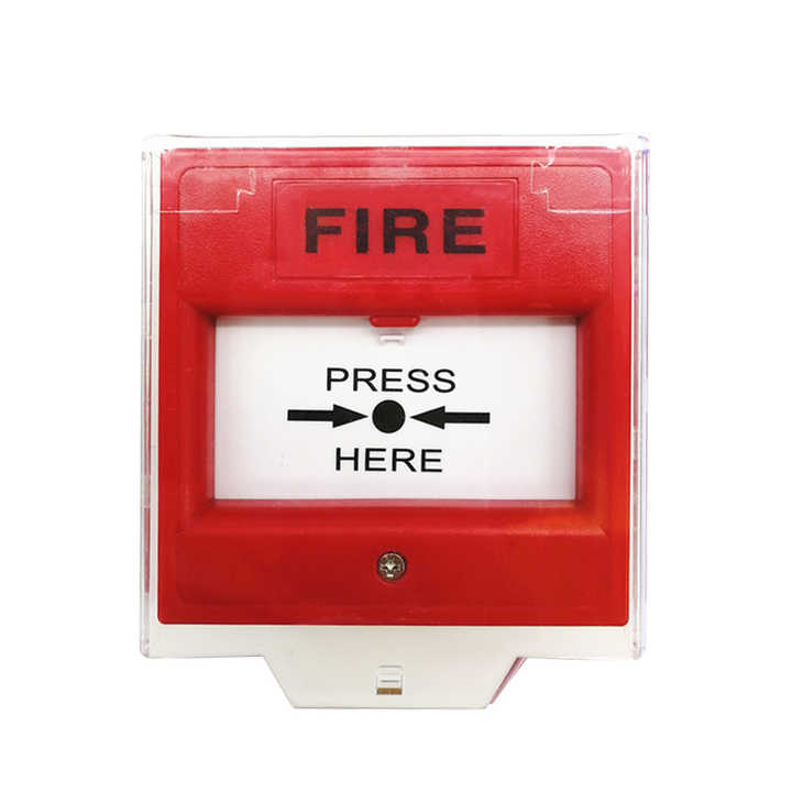 Conventional Manual Call Point MCP Fire Alarm Emergency Push Button ...