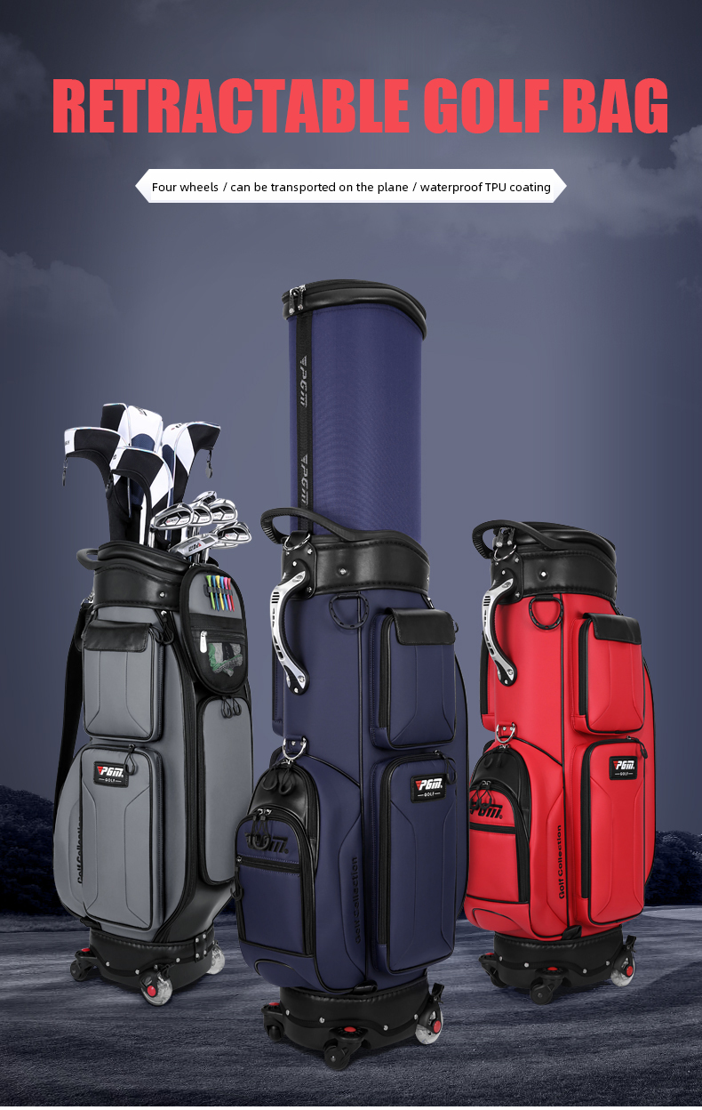 PGM QB096 luxury golf club bag customizable golf travel bags with ...