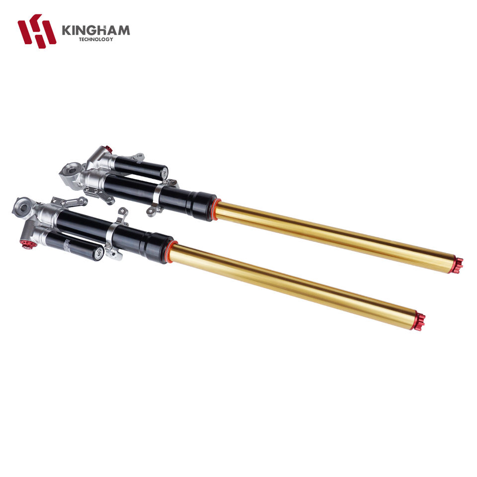 KINGHAM XMAX Adjustable Front Fork Gold Rod High Performance Motorcycle ...