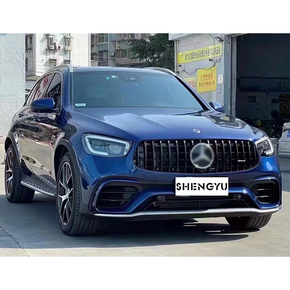 Car Body Kit for Benz GLC Class X253 2020-2022 Modified to GLC63 AMG ...