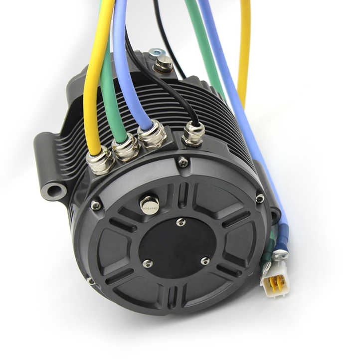 72V 12KW Mid Drive DC Motor for Electric Dirt Bike