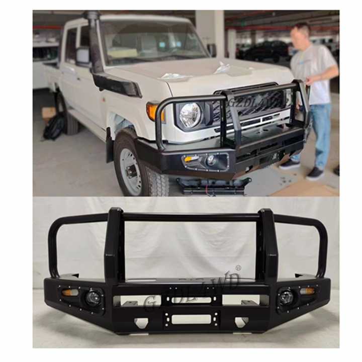 4x4 Front Bumper Bullbar for New Land Cruiser 76 79 Series