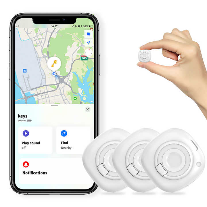 Custom Logo Personal Item Finder - Anti-Lost Alarms Air Tag Tracker Locator