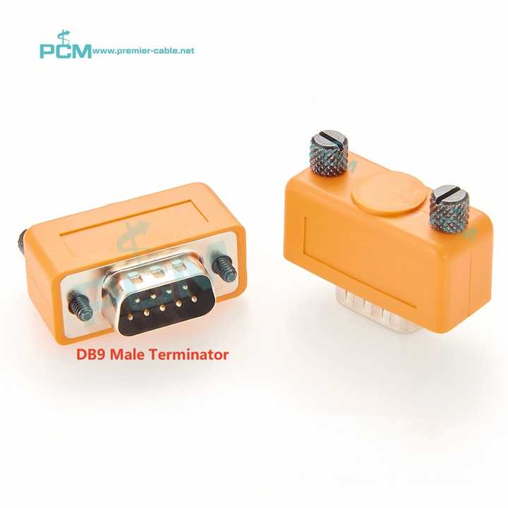 Db9 Male Can Bus Terminating Resistor Sub-d 9 Pin Adapter 120 Ohm For ...