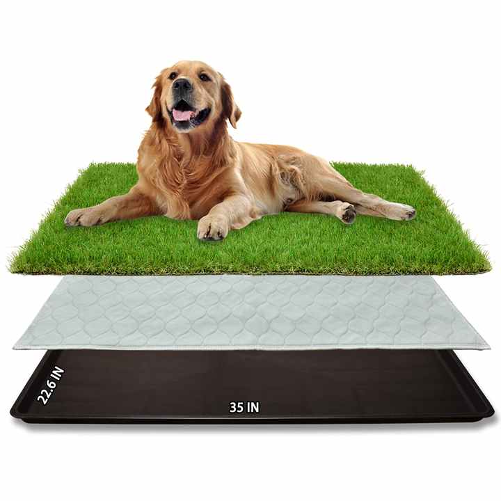 Artificial Grass Dog Potty Training Mats - Easy to Clean