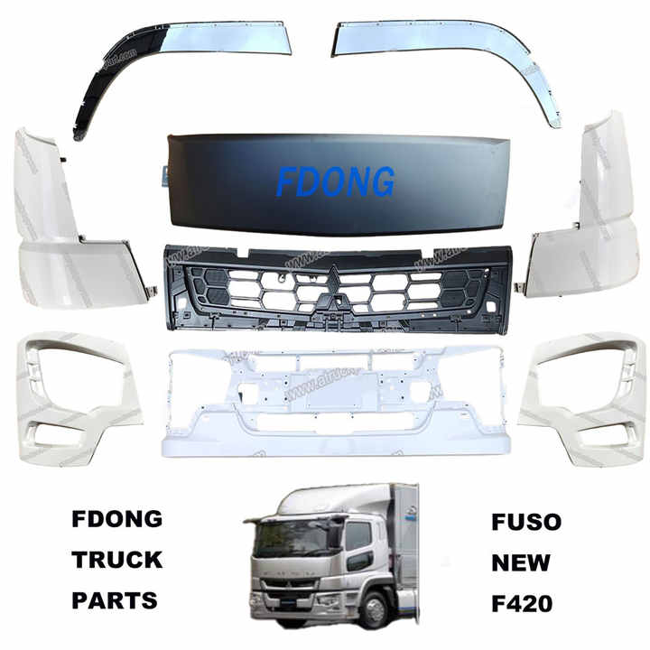 Chrome Front Panel Garnish RH for FUSO New F420 Canter Truck Body Parts ...