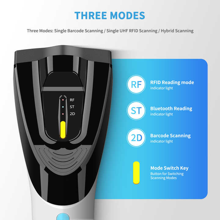 NETUM DS8500 - Versatile RFID and Barcode Scanner for Warehouses