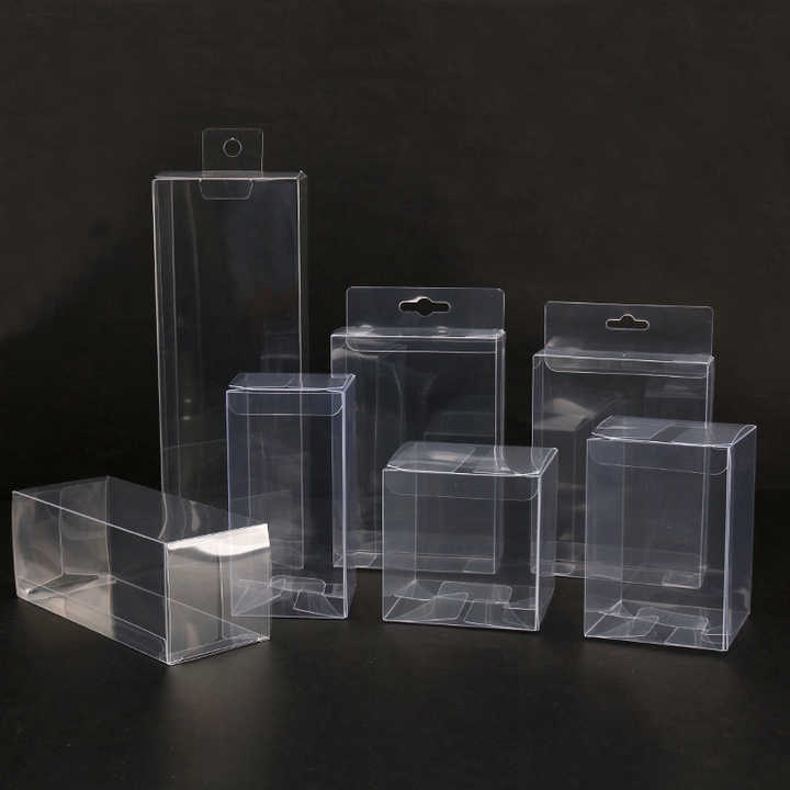 Cube Gift Acetate Box - Eco-Friendly Transparent PET Packaging