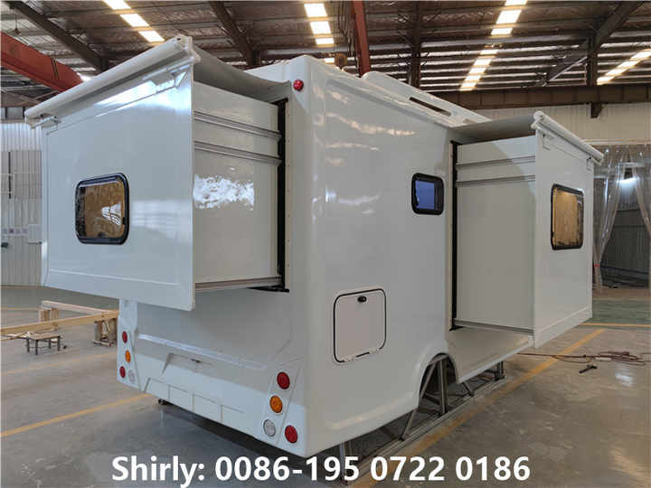 Customized Motor Home RV Camper Body with Slide Out for IVECO