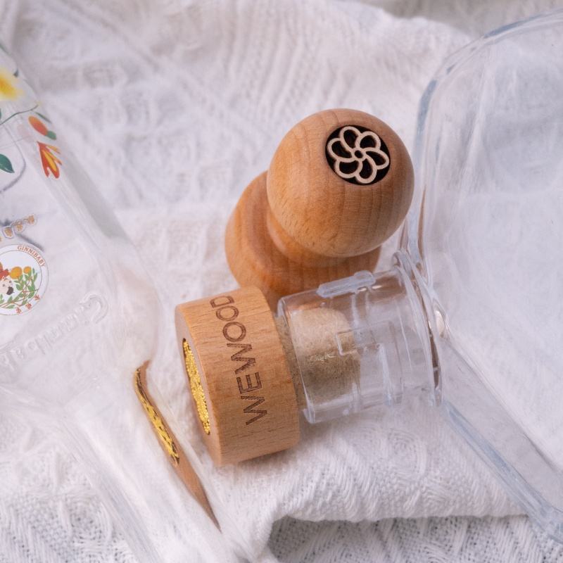 Digital Printing Personalized Wine Bottle Stopper Wooden T Cork Cap for ...