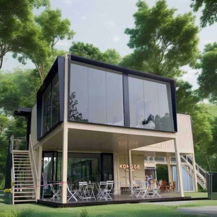 Luxury 20ft 40ft Prefabricated Modular Container Retail Store
