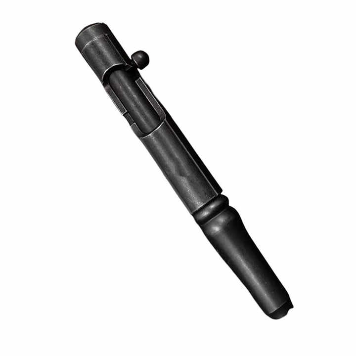 Stainless Steel Bolt Action Tactical Pen with Tungsten Steel Glass ...