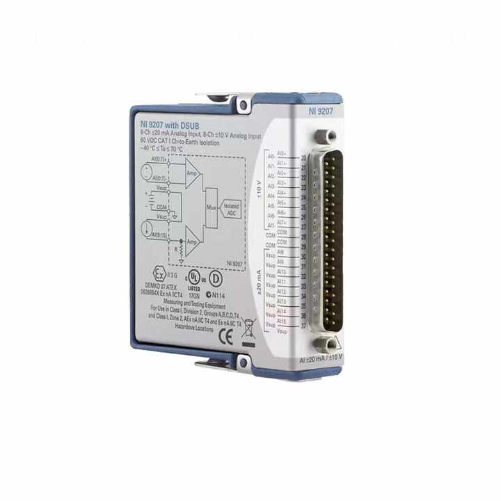 C-Series NI-9207 Voltage and Power Input Module Electronic Measuring ...