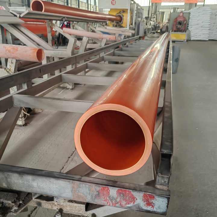 Flexible 110-250mm High Pressure CPVC Power Cable Protection Pipe 1 ...