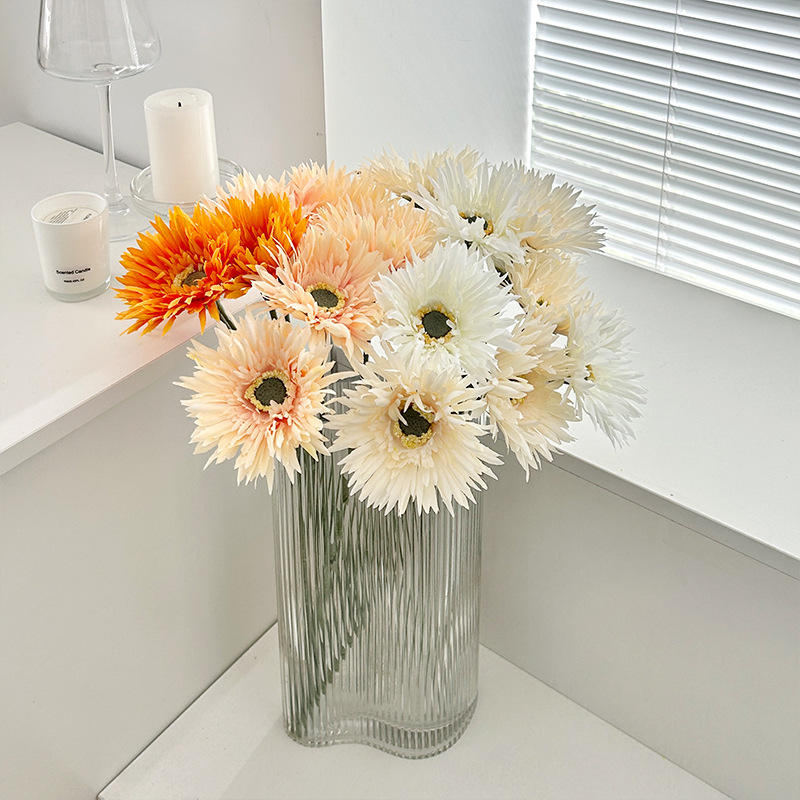 Silk Artificial Gerbera Daisy 55cm Home Wedding Table Decor Christmas ...