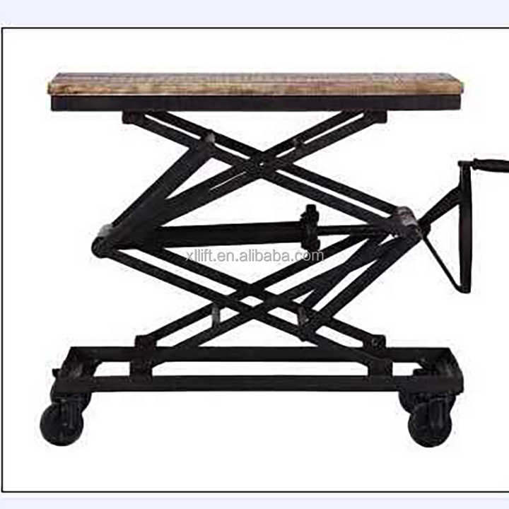 Forklift Portable Manual Hydraulic Lifting Platform Small Scissor Lift ...