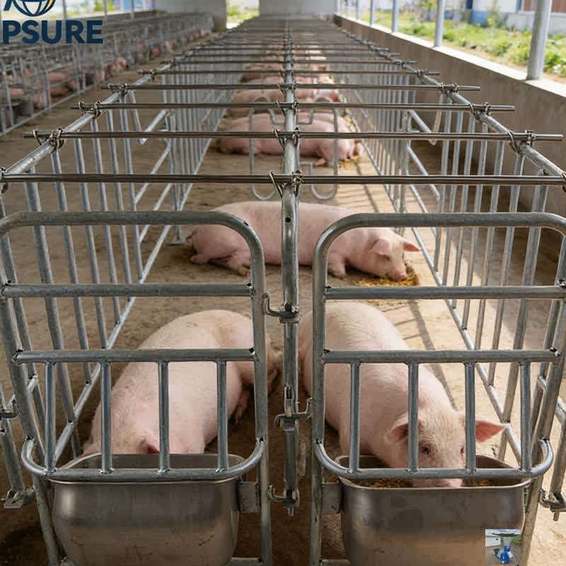 Heavy Duty Reliable Sow Stall Cage for Sale Pig Farm Stall Unit ...