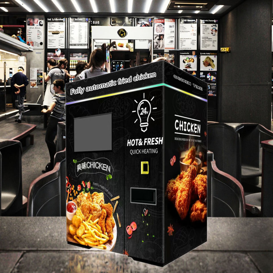 French Fries Vending Machine | Fully Automatic Commercial Potato Fry ...