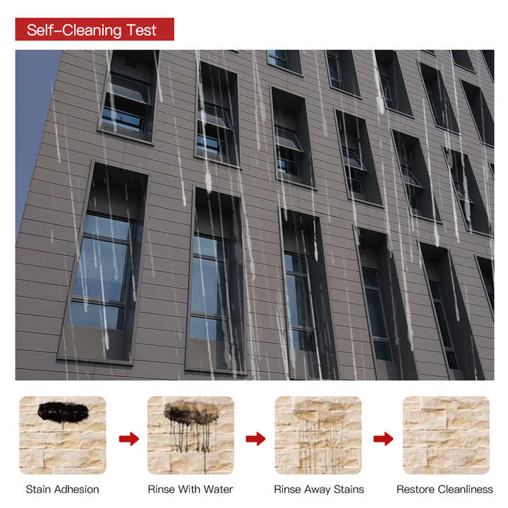 KTC Self-Cleaning Fiber Cement Board Wall Cladding Panel Exterior ...