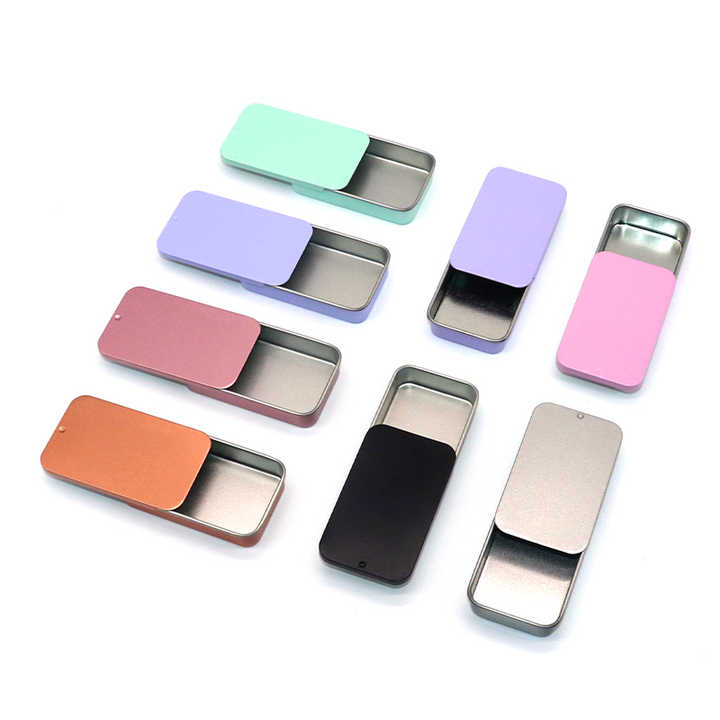Custom Slide Top Tin Case - Perfect for Balm & Candy