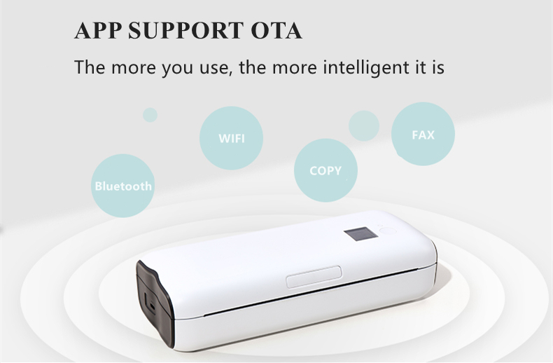Inkless And Portable A4 Size Printer For Pdf Document Printing Wireless ...