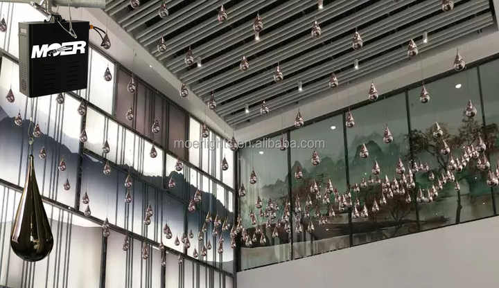 KINETIC RAIN DROP DMX MOTOR WINCH - 3D LED Magic Ball Light