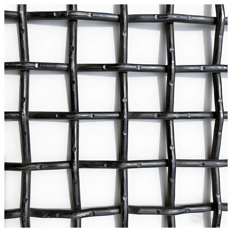 Aggregate Vibrating Screen Manganese Steel Wire Mesh Plain Weave Metal ...