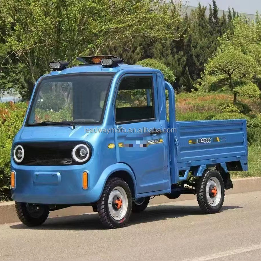 China 4 Wheel Closed Body Mini Electric Bike with Cargo Box 1000W Power 30-50Km/h Speed 90km ...