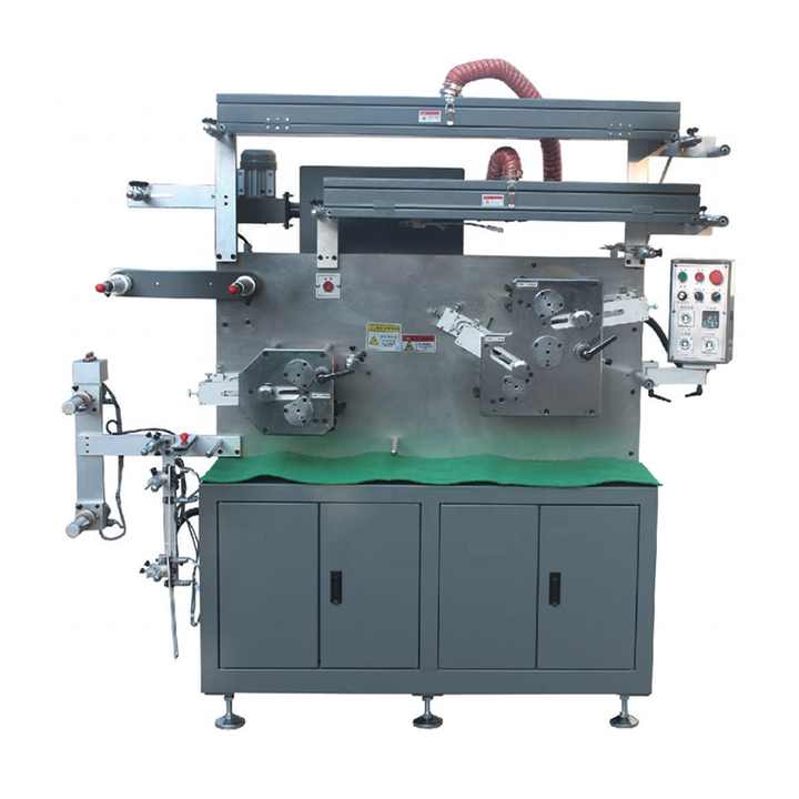 2 Color Front 1 Color Back Automatic Flexo Fabric Label Printer, Rotary ...
