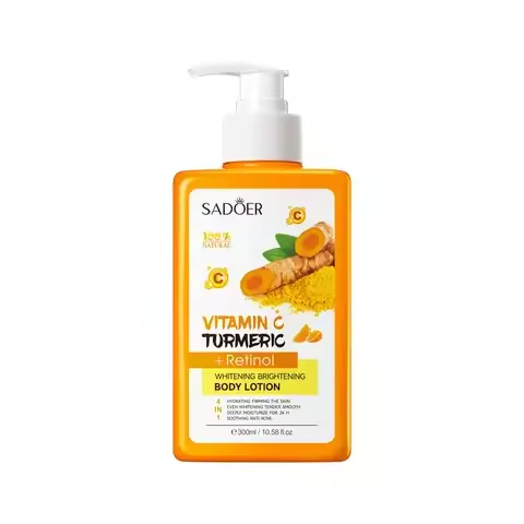 SADOER Vitamin C Turmeric&Retinol Whitening and Brightening Body Lotion ...