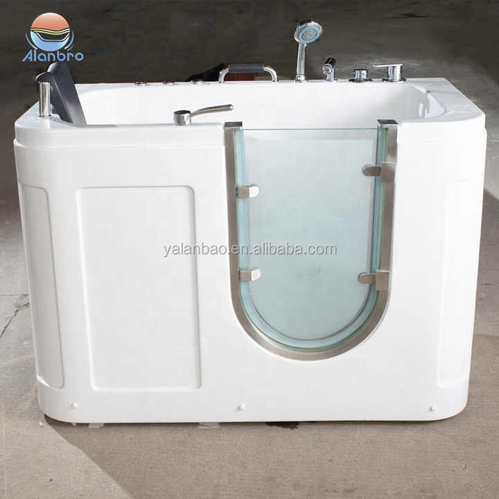 Walk-in Bath Tub H-5618 - Modern Design with Massage Jets