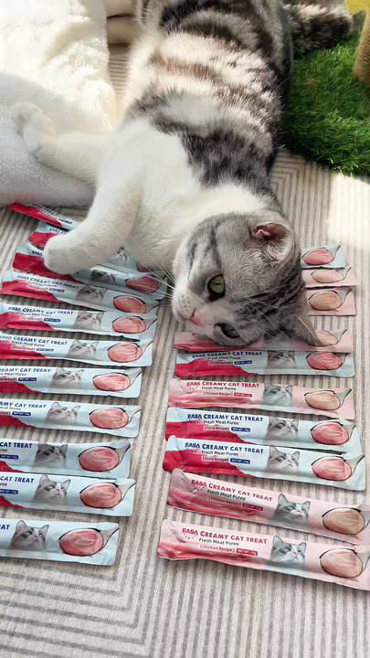 Wholesale Wet Cat Food - EASA Liquid Snack for All Cats