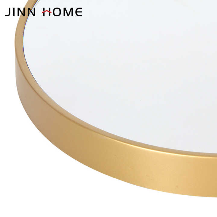 Jinn Home Custom Eco-friendly Modern 30CM Gold Round Wall Mirrors ...