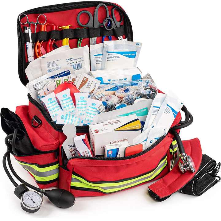 Durable Trauma First Aid Kit Carrier - Emergency Medical Supplies