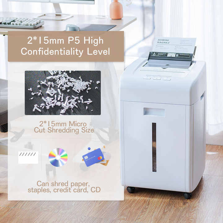 High-security Automatic Paper Shredder for Home Office