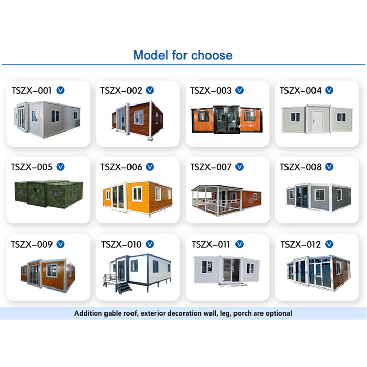 40Ft 20Ft Envío Villa Extensible 2 5 Dormitorio Prefab Container Casa ...