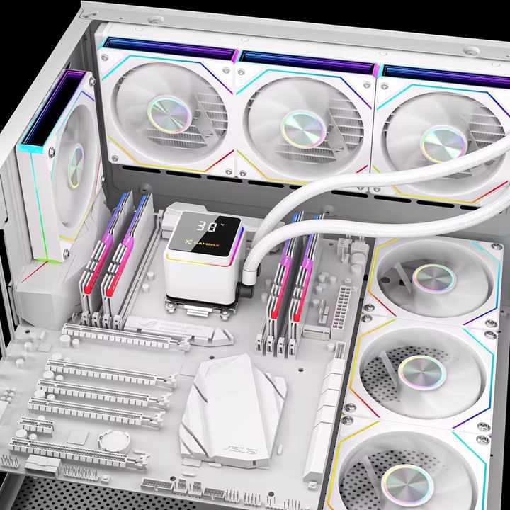 Gamer-X ARGB Liquid CPU Cooler 360mm Water Cooling Computer Case ...