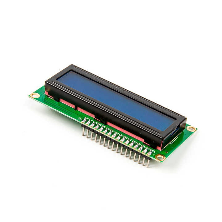 Blue Screen 1602 LCD Display Module - HD44780 16x2 IIC