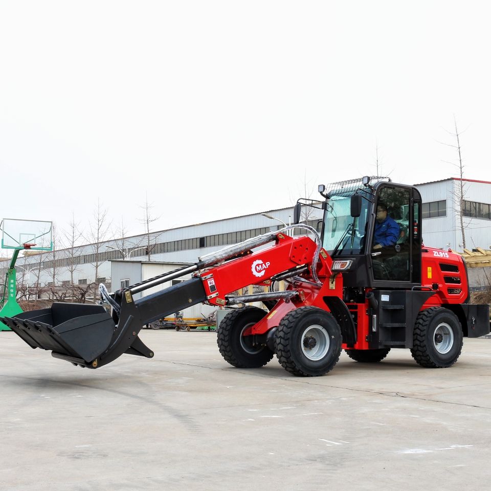 CE Approved Good Quality 1.5 Ton Telehandler Telescopic Wheel Loader for Sale EURO5 EPA Tier4 ...